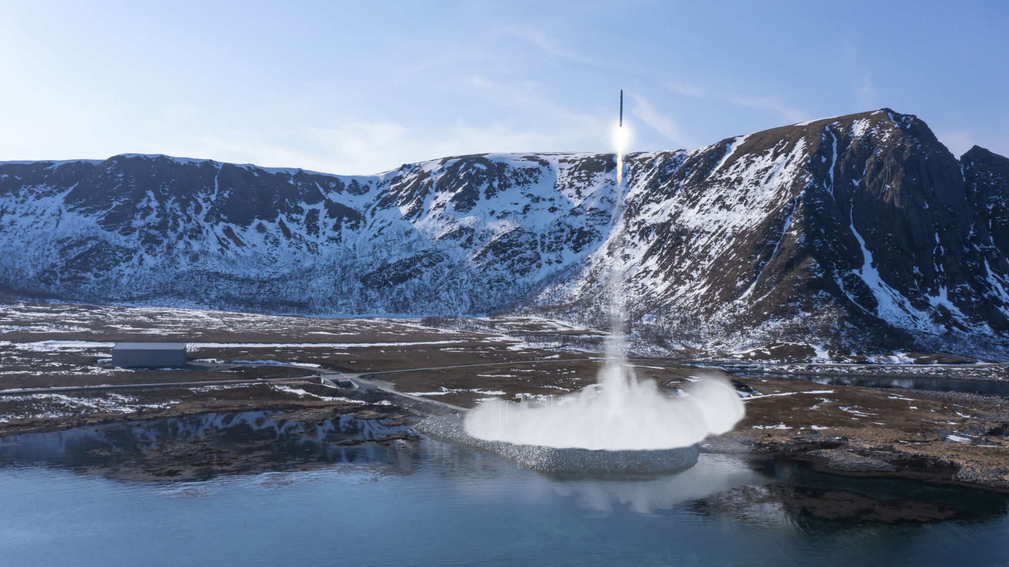 På god vei mot første testoppskytning fra Andøya Spaceport - Andoya Space